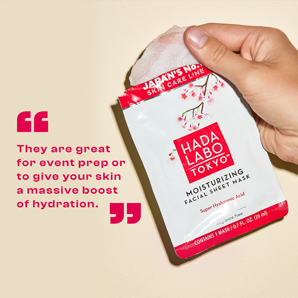 Hada Labo Moisturising Facial Sheet Mask 20ml AU | Adore Beauty