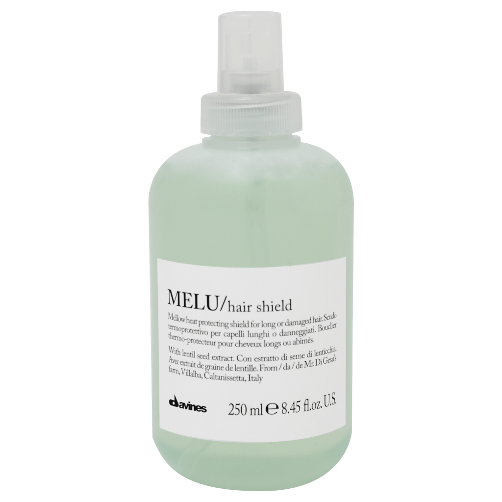 Protect Your Locks with Davines MELU Hair Shield – Heat Protecting Mist