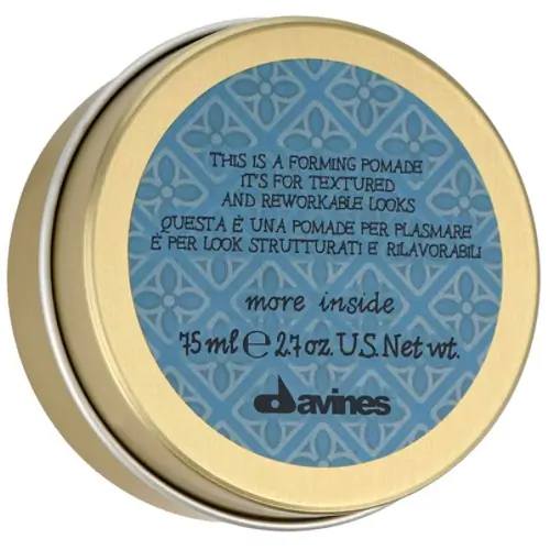Davines Forming Pomade: Sleek, Flexible Hold for Short Hair