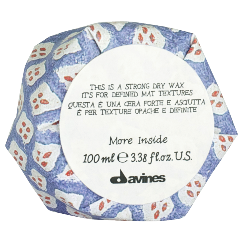 Davines Strong Dry Wax: The Hold Without the Heaviness