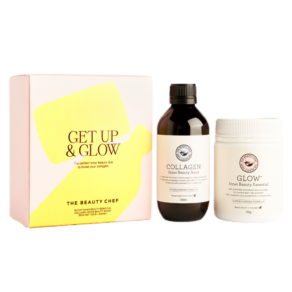 The Beauty Chef Get Up & Glow HOLIDAY - Glow 150g + Collagen 200ml AU ...