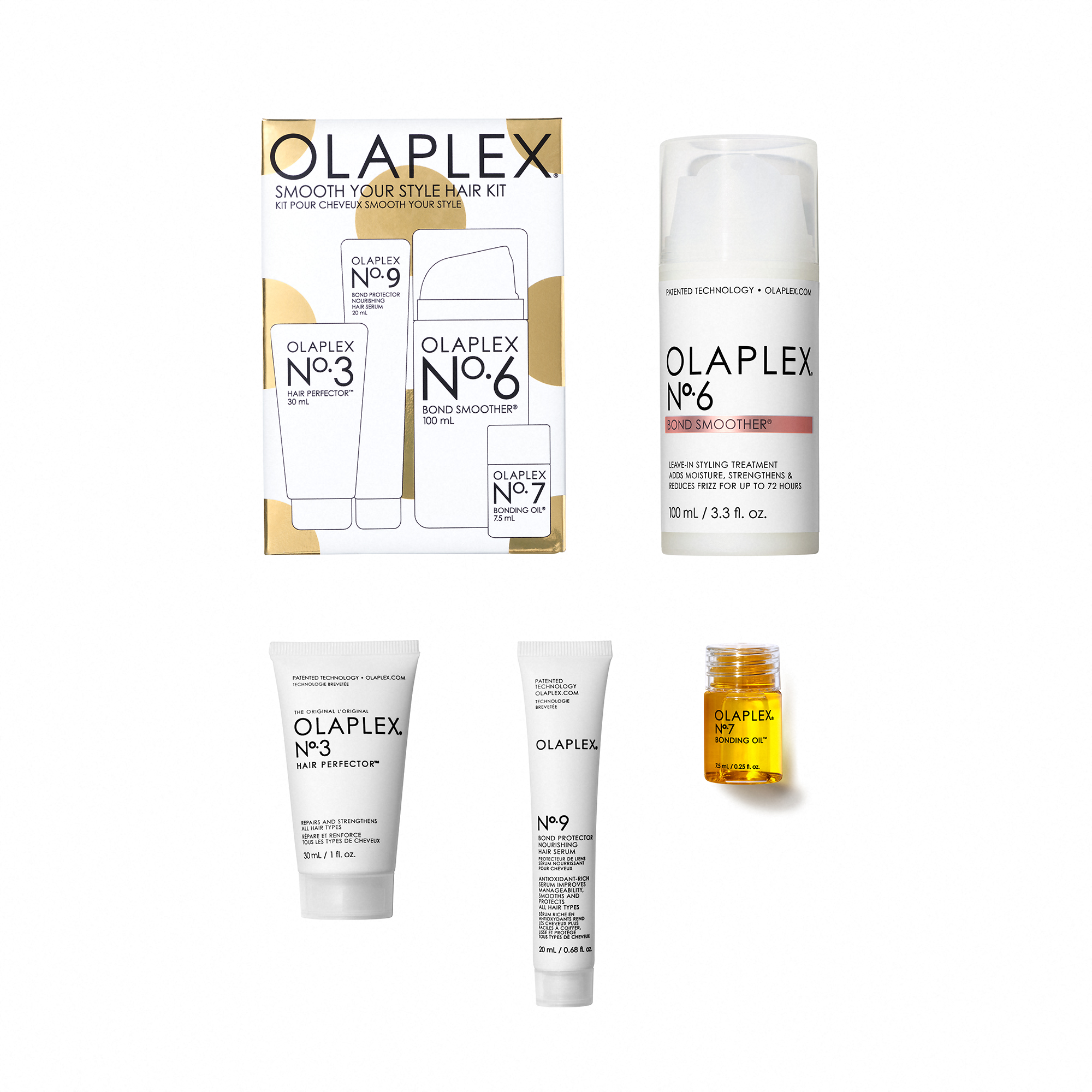 Revitalise Your Hair with OLAPLEX Smooth Your Style Kit
