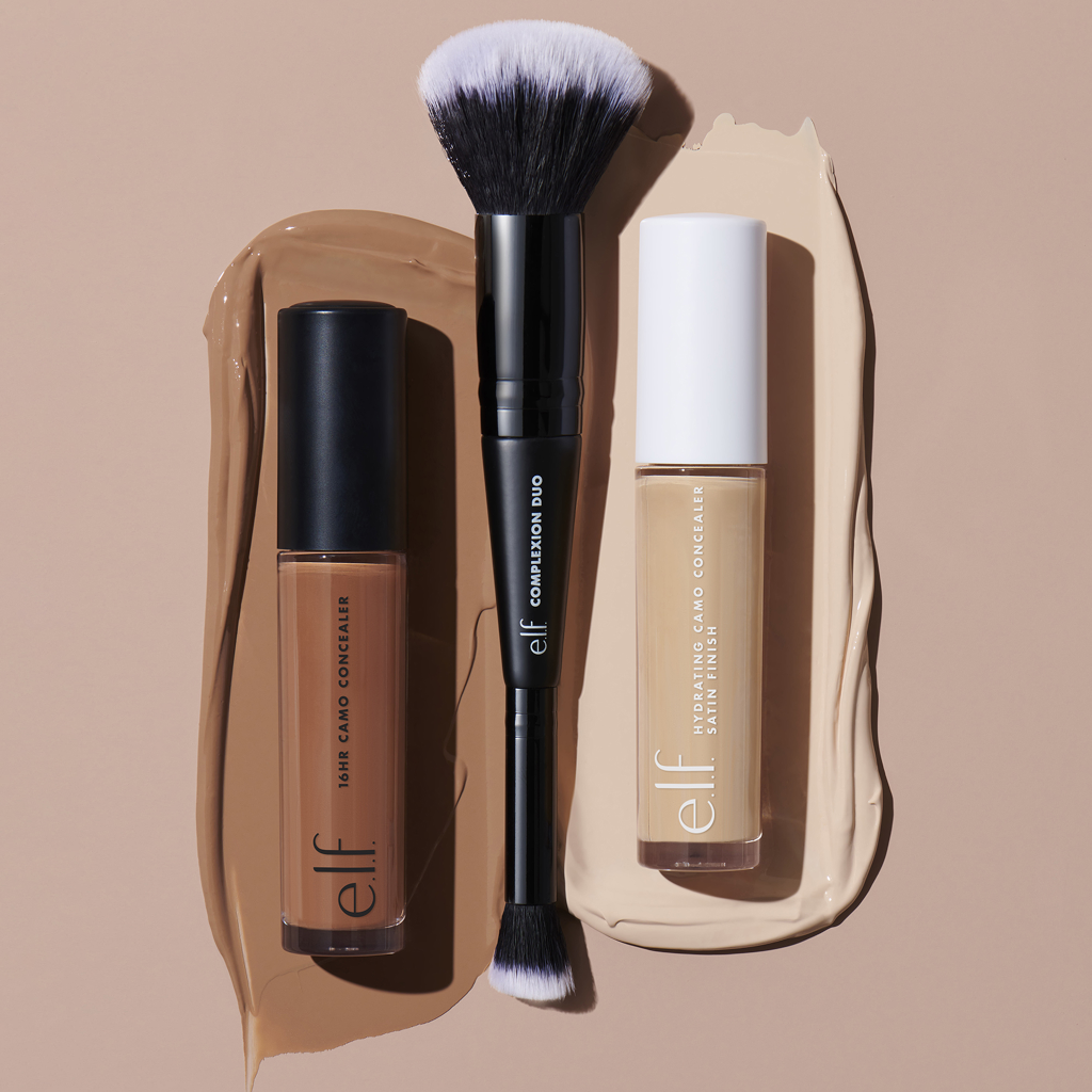 elf Cosmetics Complexion Duo Brush - Adore Beauty