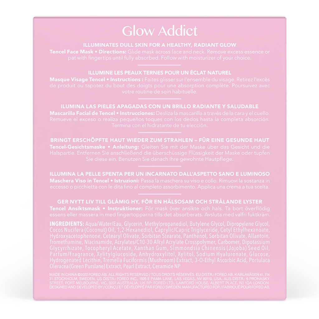 Foreo UFO Masks Glow Addict 2.0 - 6 masks