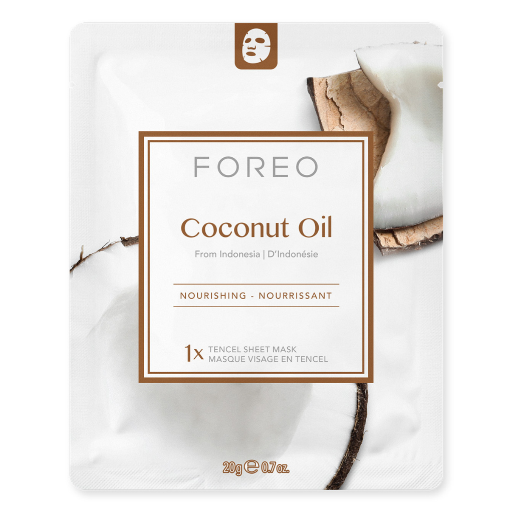 Foreo Farm to Face Coconut Oil Sheet Mask - Hydrating Sheet Mask