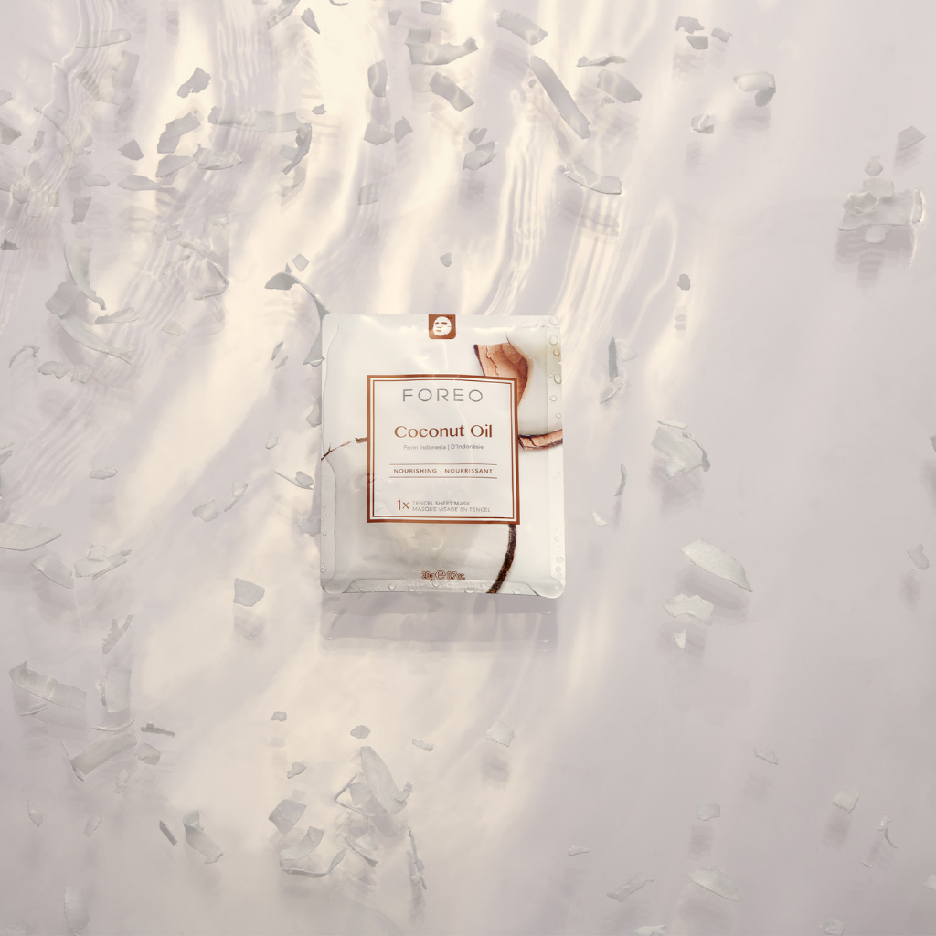 Foreo Farm to Face Coconut Oil Sheet Mask - Hydrating Sheet Mask