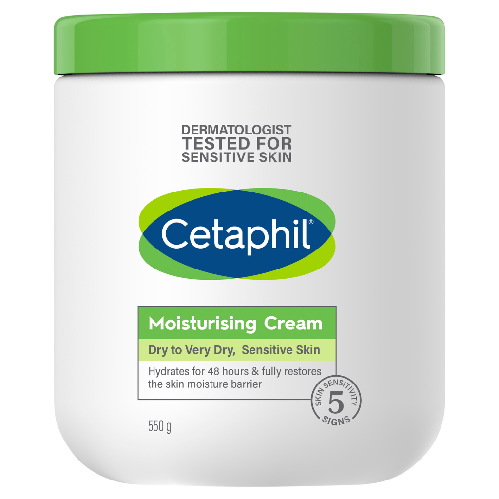 Cetaphil Moisturising Cream 550g - Rich Body Cream