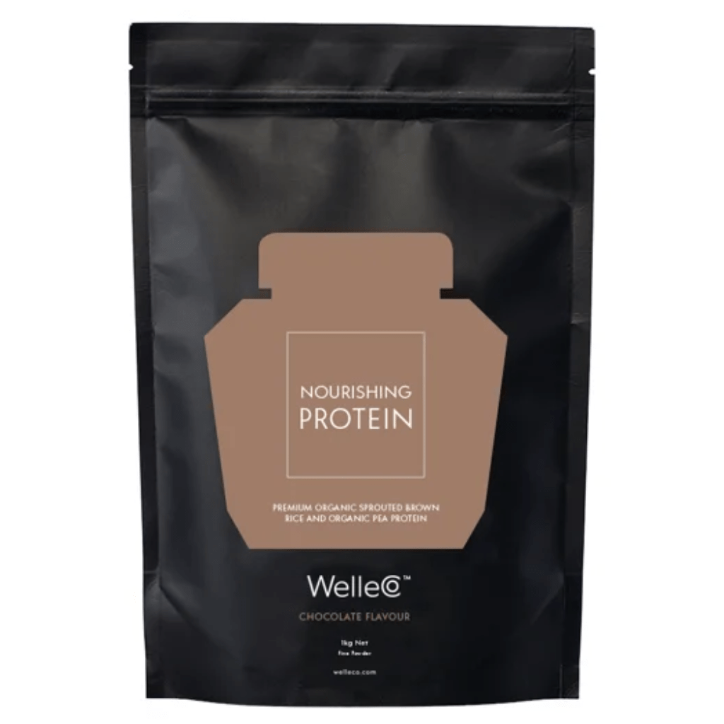 WelleCo Nourishing Plant Protein Refill 1kg Chocolate- AU