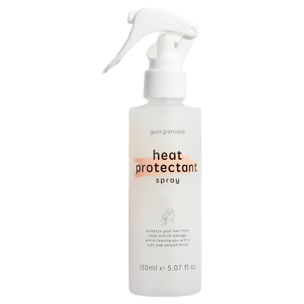 georgiemane Heat Protectant Spray: Ultimate Hair Defense Shine
