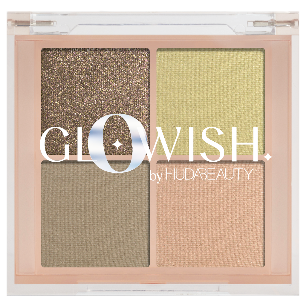 Huda Beauty GloWish Micro Mini Eyeshadow Palette Moss
