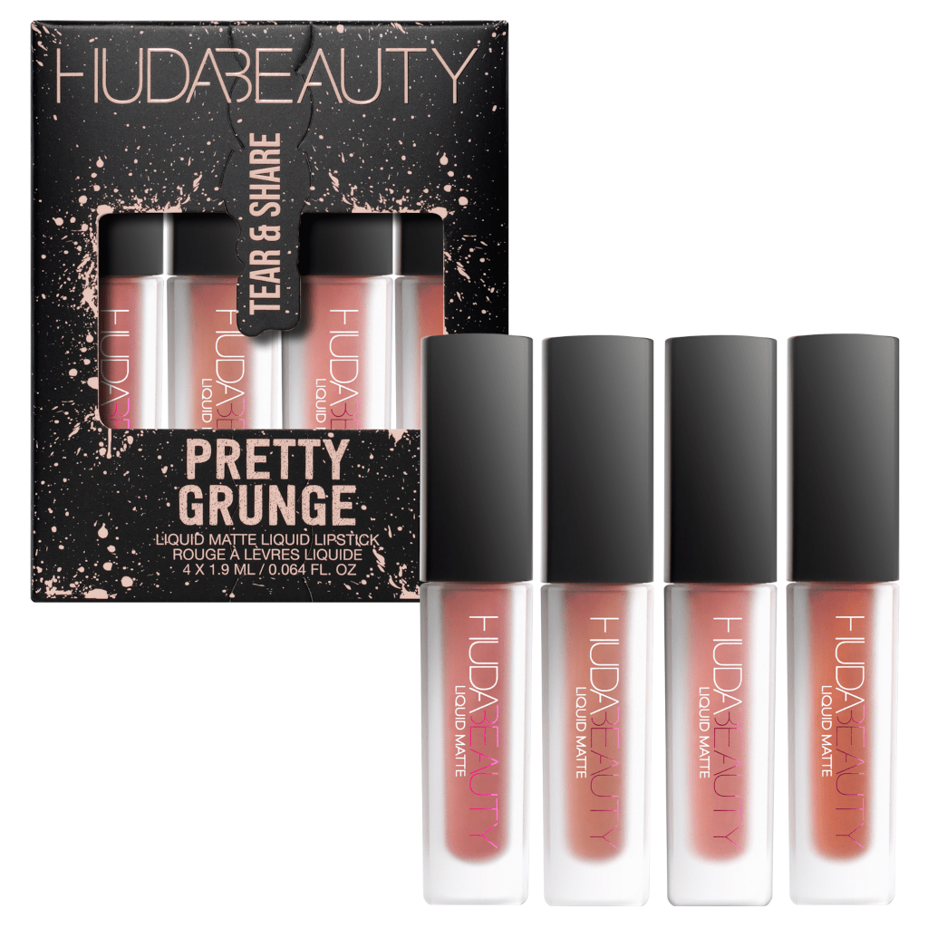 Huda Beauty Pretty Grunge Mini Liquid Matte Quad