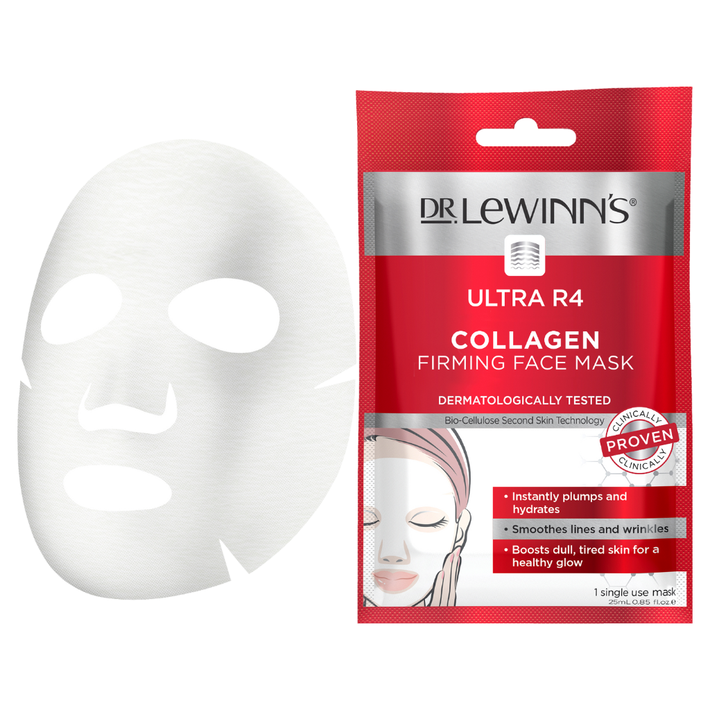 Dr LeWinn's Ultra R4 Collagen Face Mask - Biodegradable sheet mask