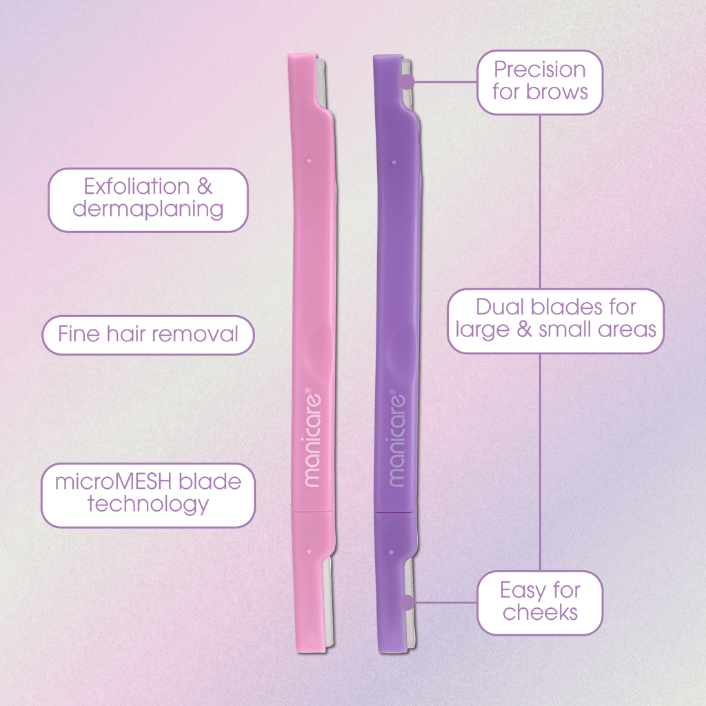 Manicare Derma Fuzz Remover 2pk - Dermaplanning tool