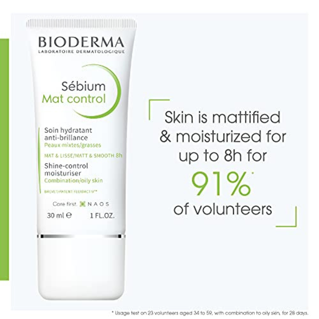 Bioderma Sebium Mat Control Moisturiser- Bioderma Moisturiser