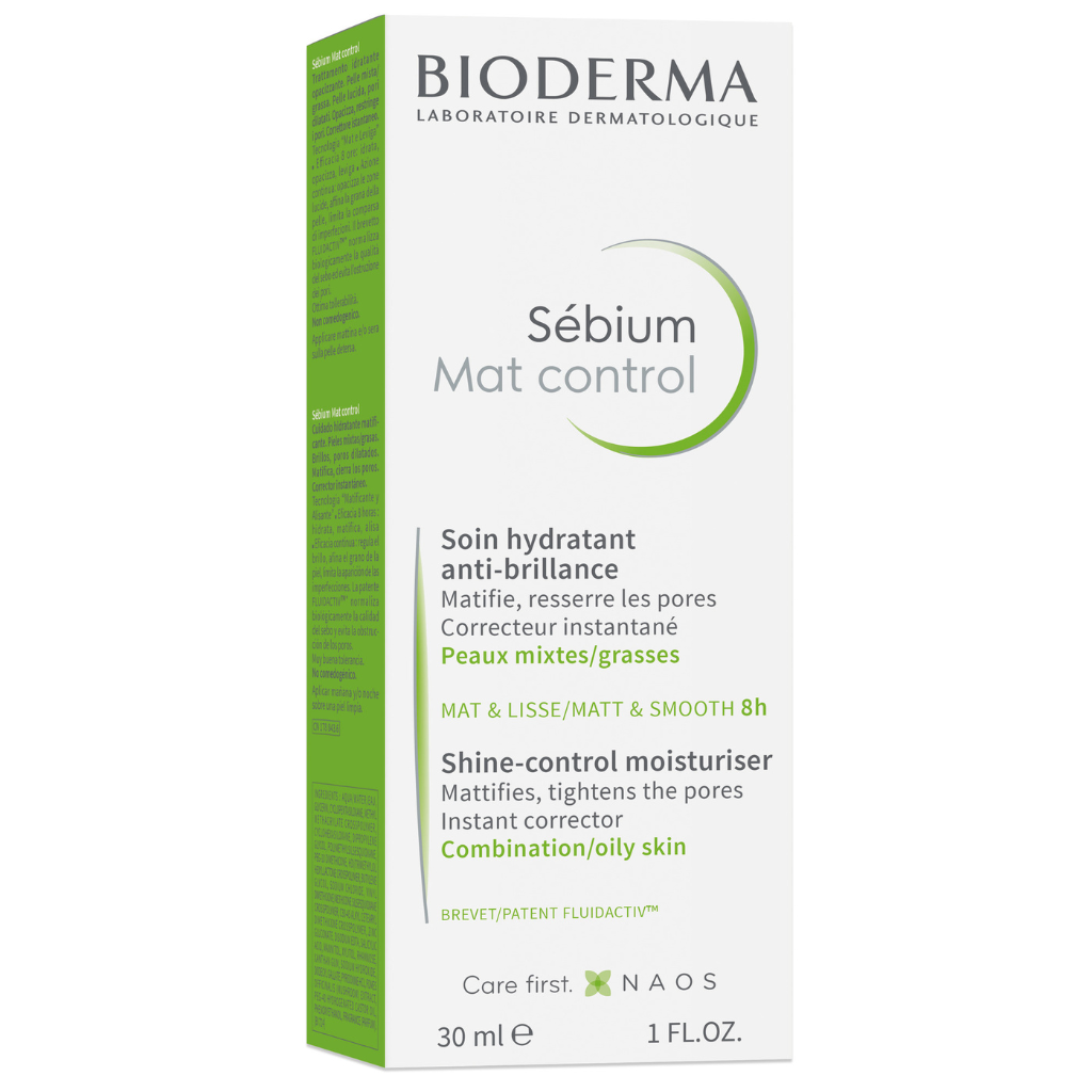 Bioderma Sebium Mat Control Moisturiser- Bioderma Moisturiser