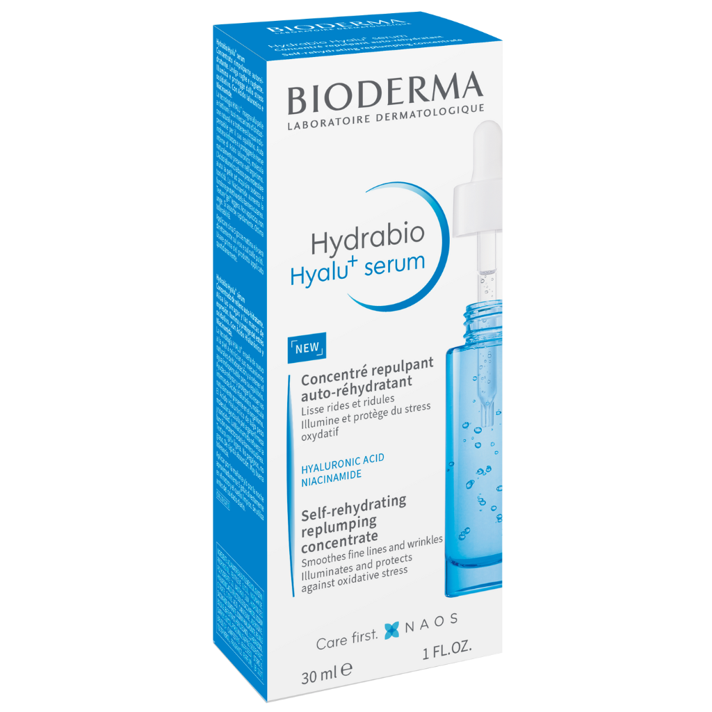 Bioderma Hydrabio Hyalu+ Plumping Hydrating Serum with Hyaluronic Acid ...
