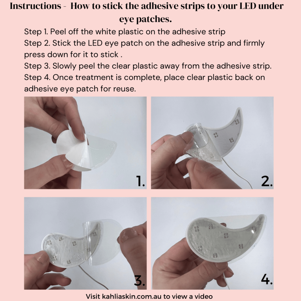 Kahlia Skin LED Under-Eye Patches - Adore Beauty