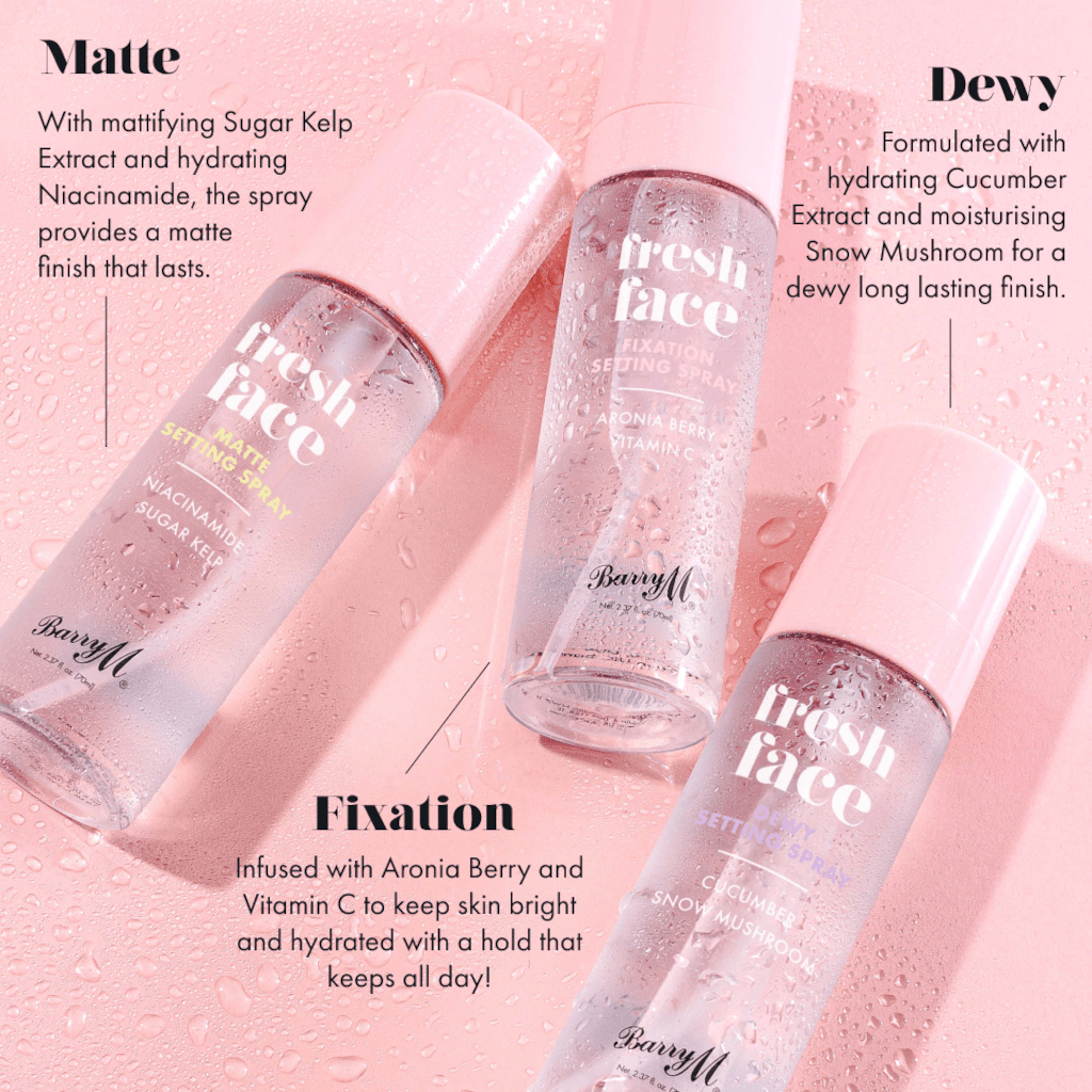Barry M Fresh Face Fixation Setting Spray - Adore Beauty