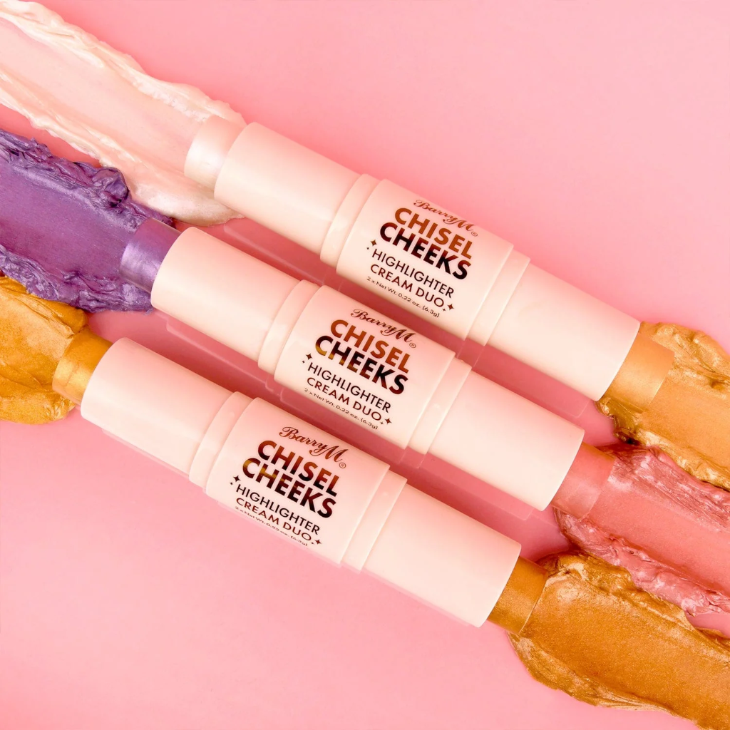 Barry M Chisel Cheeks Highlighter Duo - Cream highlighter