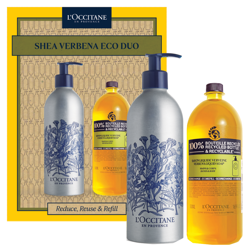 L'Occitane Shea Verbena Eco Duo Refill AU | Adore Beauty