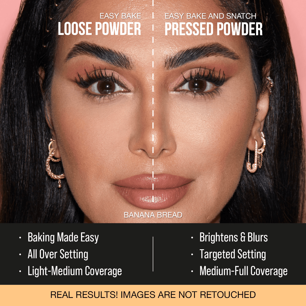 Huda Beauty Easy Bake and Snatch Pressed Powder