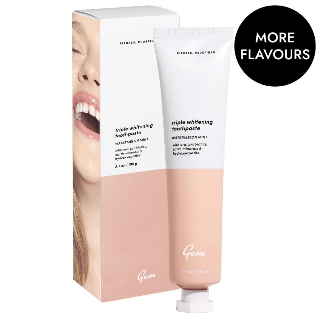 Gem Triple Whitening Toothpaste - Adore Beauty