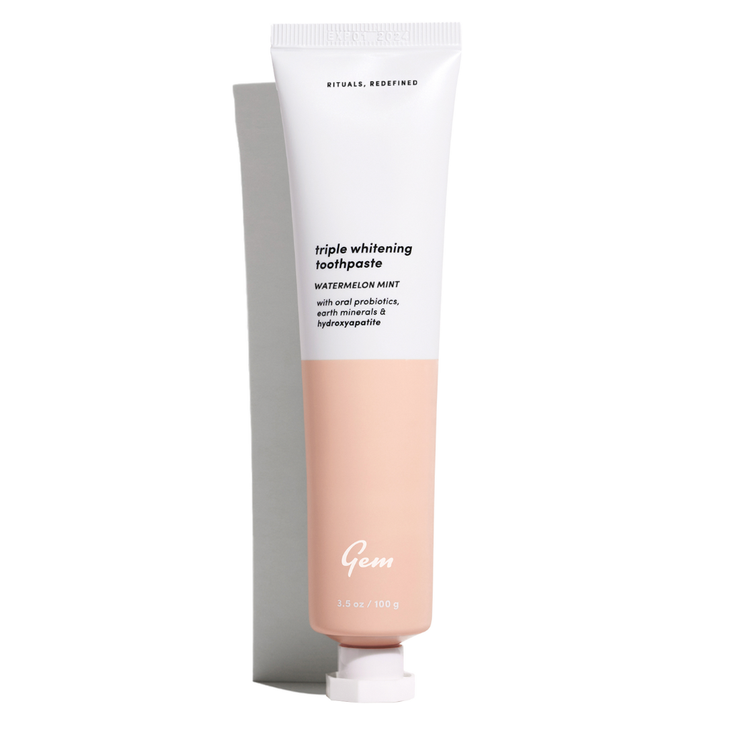 Gem Triple Whitening Toothpaste - Adore Beauty