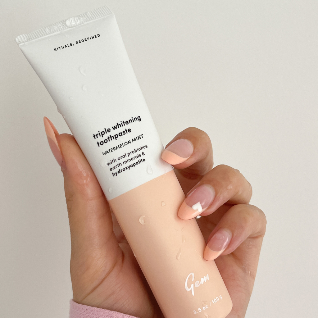 Gem Triple Whitening Toothpaste - Adore Beauty