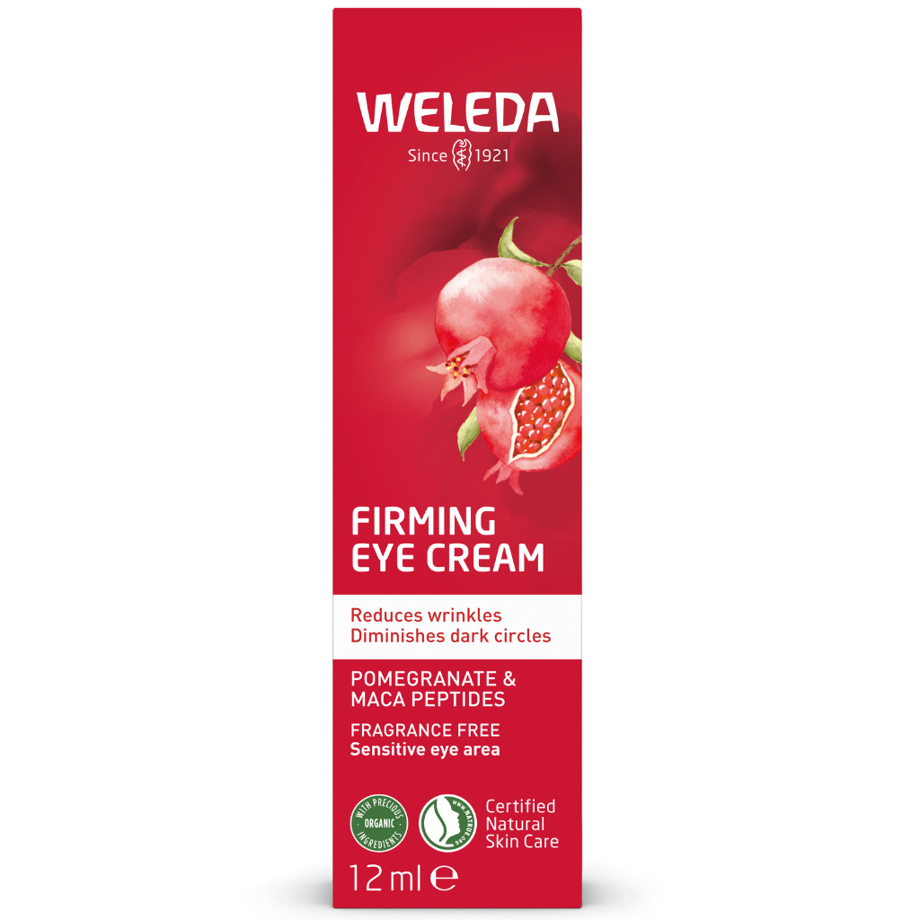 Weleda Firming Eye Cream - Pomegranate & Maca Peptides, 12ml