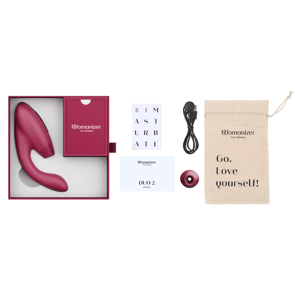 Womanizer DUO 2 Bordeaux - Adore Beauty