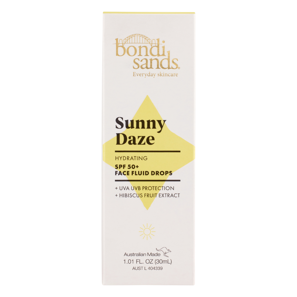 Bondi Sands Sunny Daze Hydrating Spf 50+ Face Fluid Drops 30ml