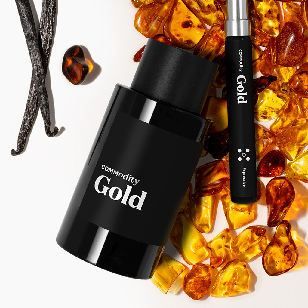 COMModity Gold: A Whisper of Warm Indulgence | Shop Now
