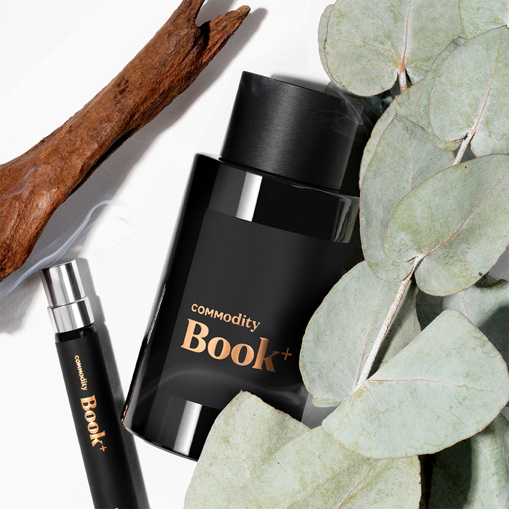 COMModity Book Bold+: Smoky Musk & Woody Statement