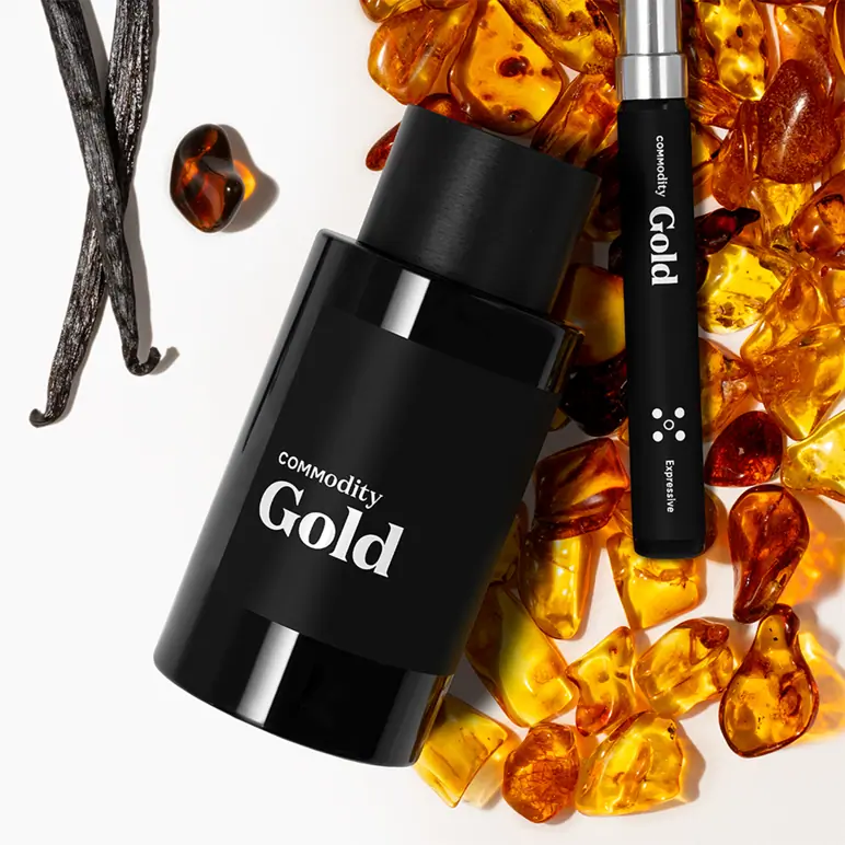 COMModity Gold 10ml: A Whisper of Warm Indulgence | Shop Now