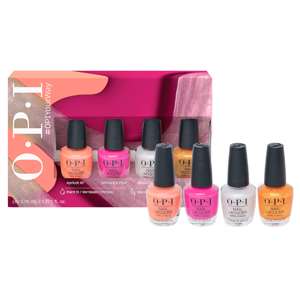 OPI Your Way Nail Lacquer Mini 4pc Gift Set AU | Adore Beauty