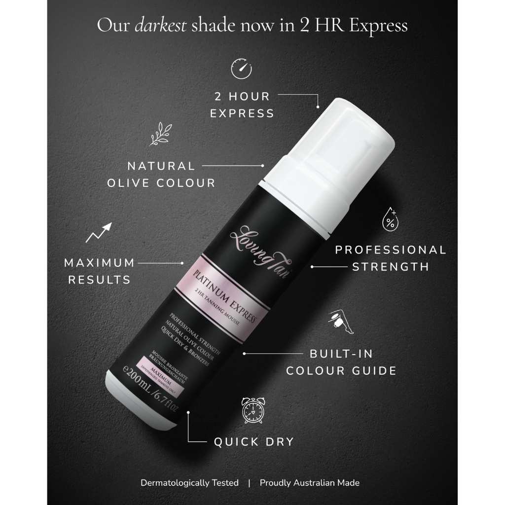 Loving Tan Platinum Express Mousse 200ml - Adore Beauty