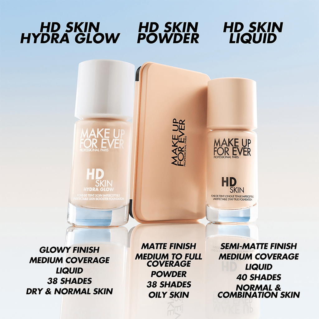MAKE UP FOR EVER HD SKIN Hydraglow Foundation - Adore Beauty