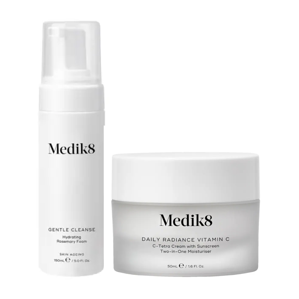 Medik8 AM Cleanse & Brighten Duo Bundle AU | Adore Beauty