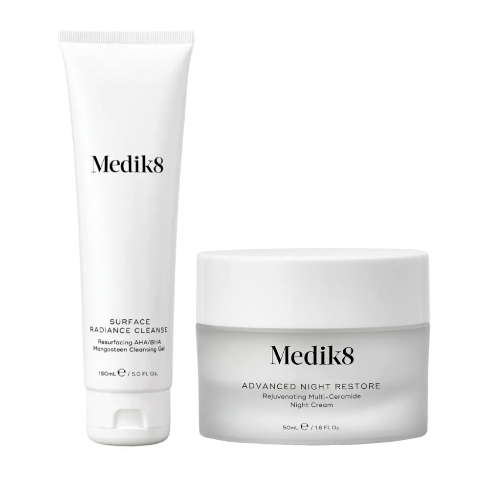Medik8 PM Cleanse & Restore Hero Bundle AU | Adore Beauty