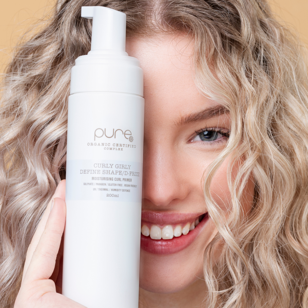 Pure Curly Girly Foam - Define & Shine for Curls