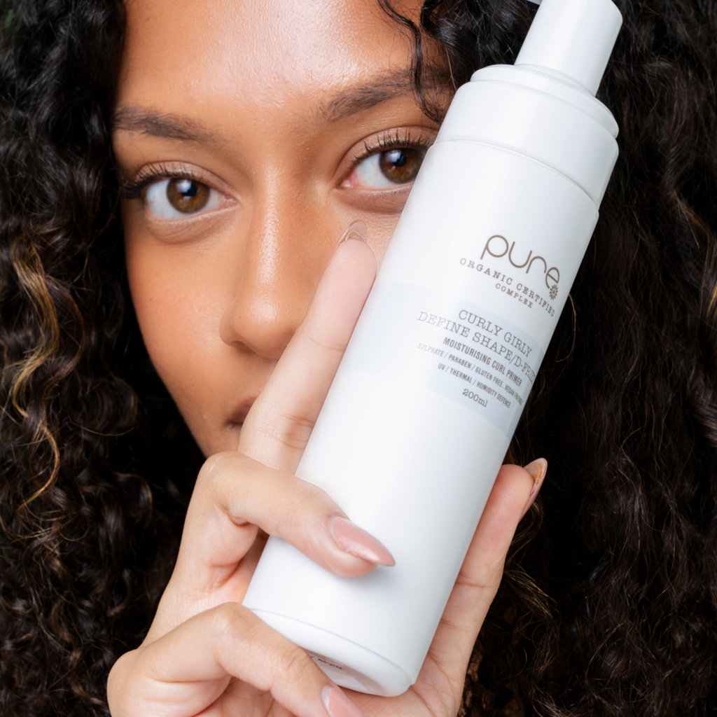 Pure Curly Girly Foam - Define & Shine for Curls