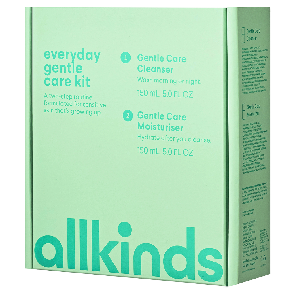 Gentle Skincare Set for Sensitive Teen Skin | Allkinds