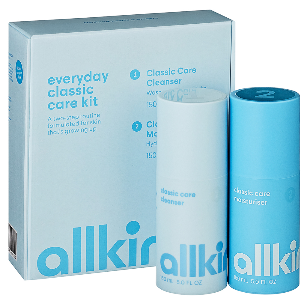 Teen Skincare Made Easy with the Mini Classic Care Set | Allkinds