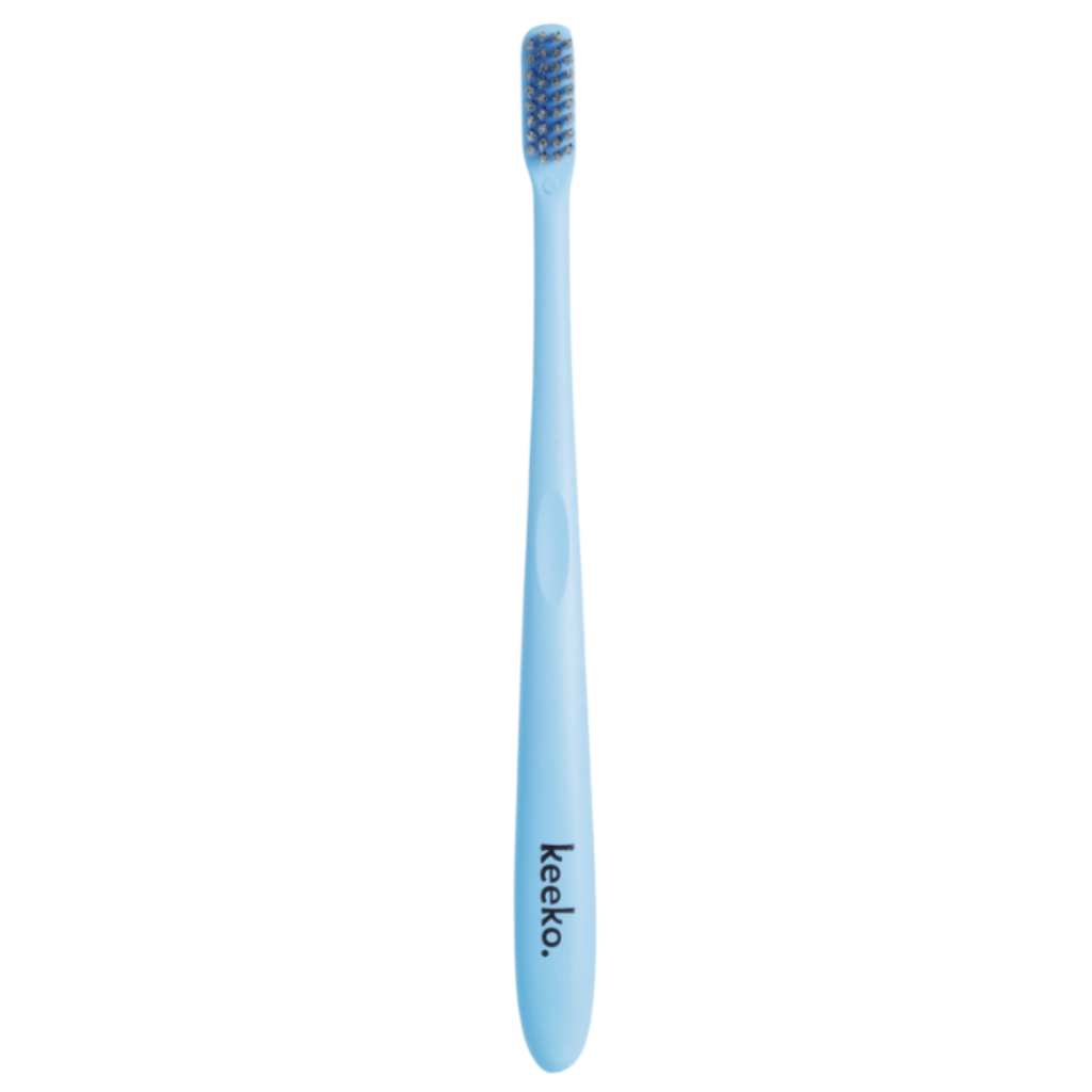 Keeko One Good Brush Biodegradable Toothbrush - Blue AU | Adore Beauty