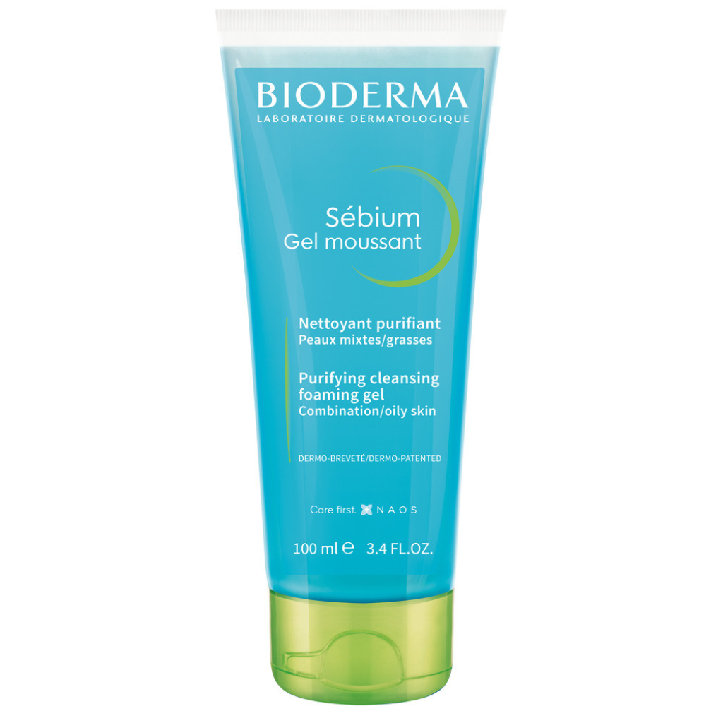 Bioderma Sébium Gel Moussant Purifying Foaming Gel Cleanser for Oily ...