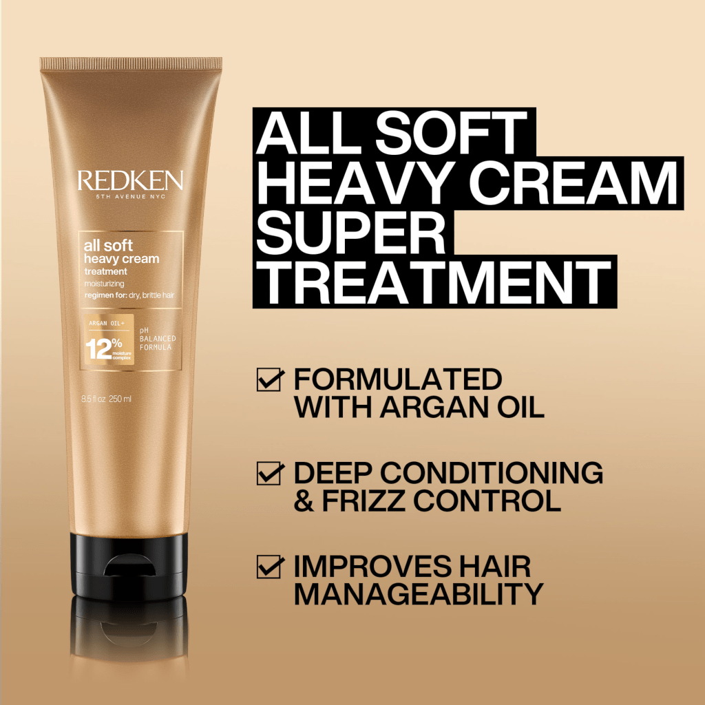 Redken All Soft Heavy Cream: Intense Softness & Conditioning