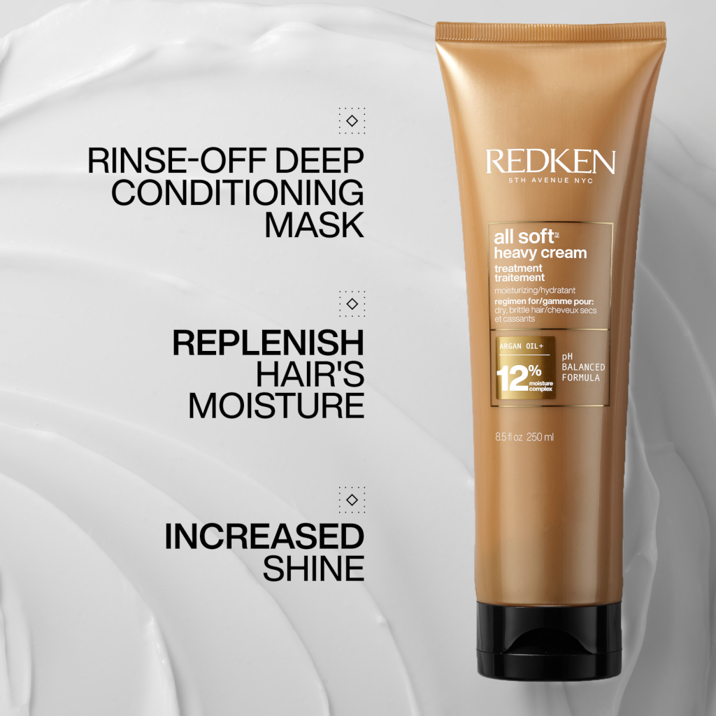 Redken All Soft Heavy Cream: Intense Softness & Conditioning