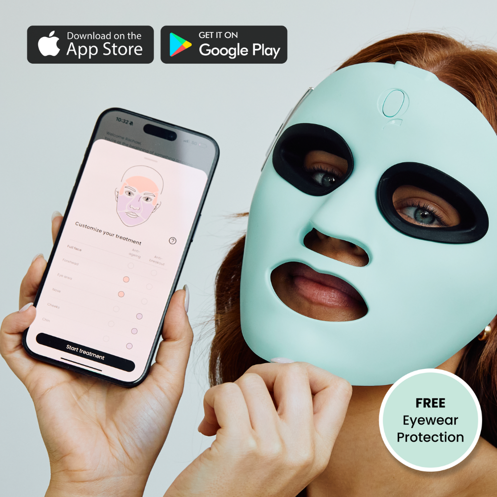 Qure Q-Rejuvalight Pro Facewear LED Face Mask - Adore Beauty