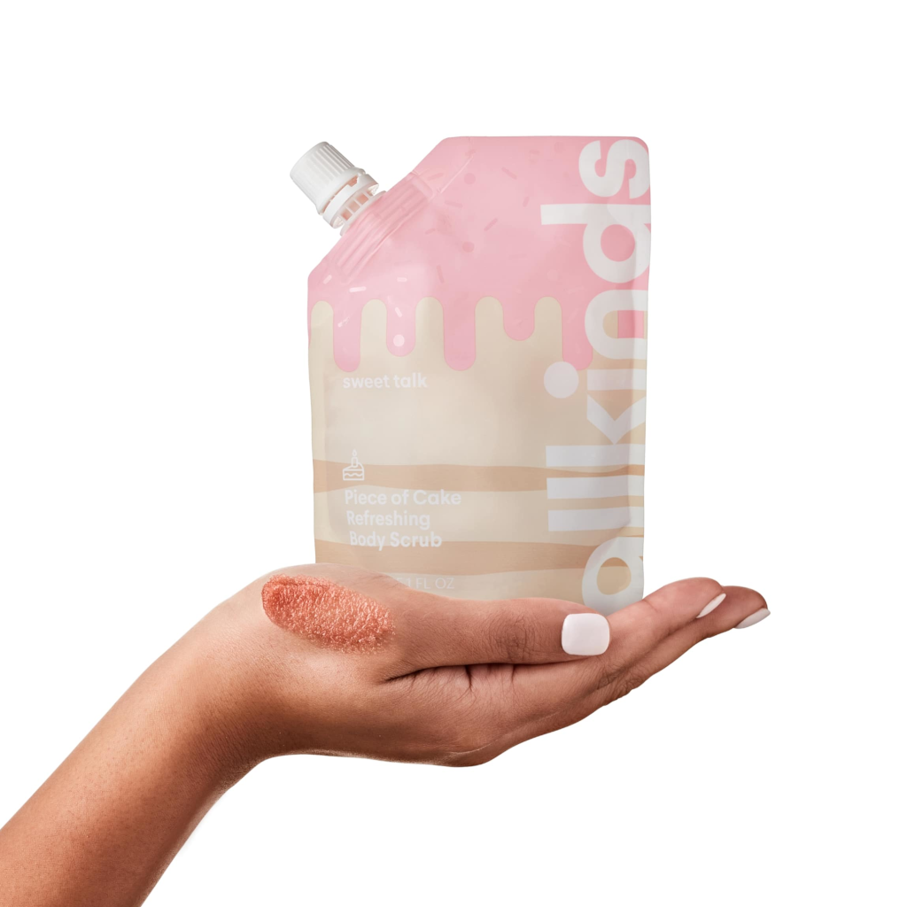 Allkinds Piece of Cake Body Scrub - Sweet & Gentle Exfoliation