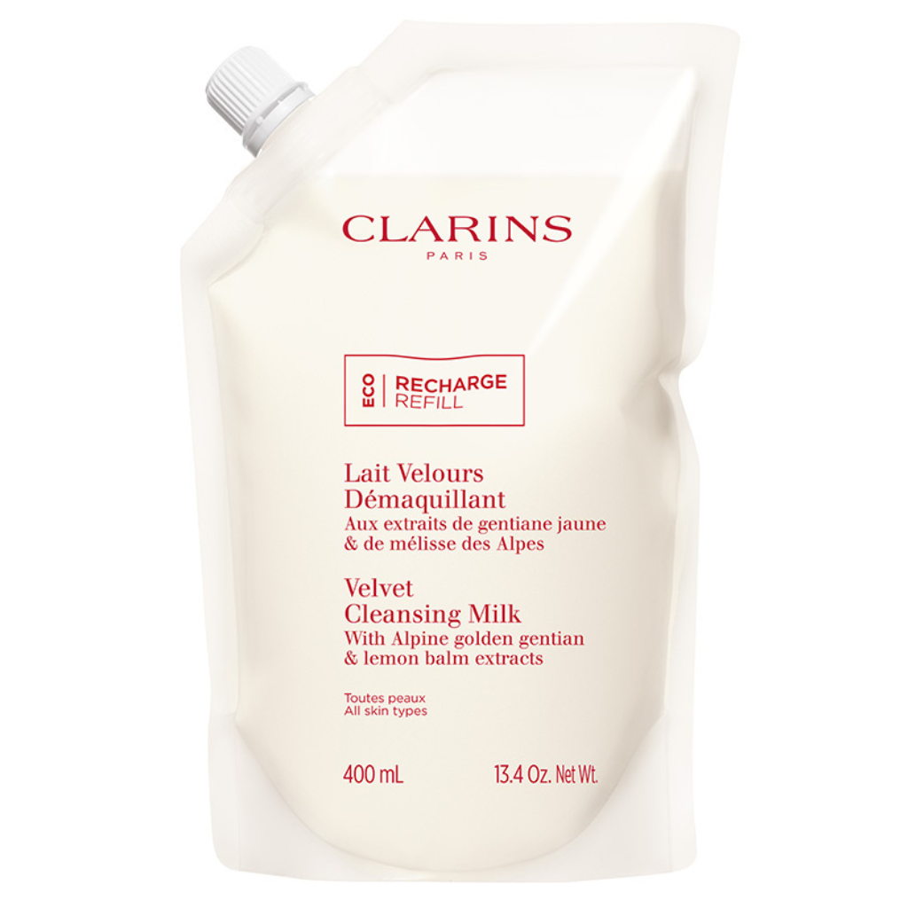 Clarins Velvet Cleansing Milk Doypack 400ml - Adore Beauty